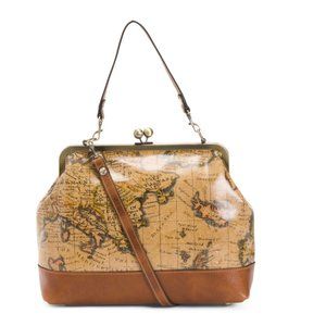 Patricia Nash | Accessories | Patricia Nash European Map Leather Framed ...